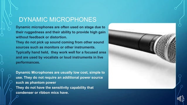 Microphone Basics | PPTX