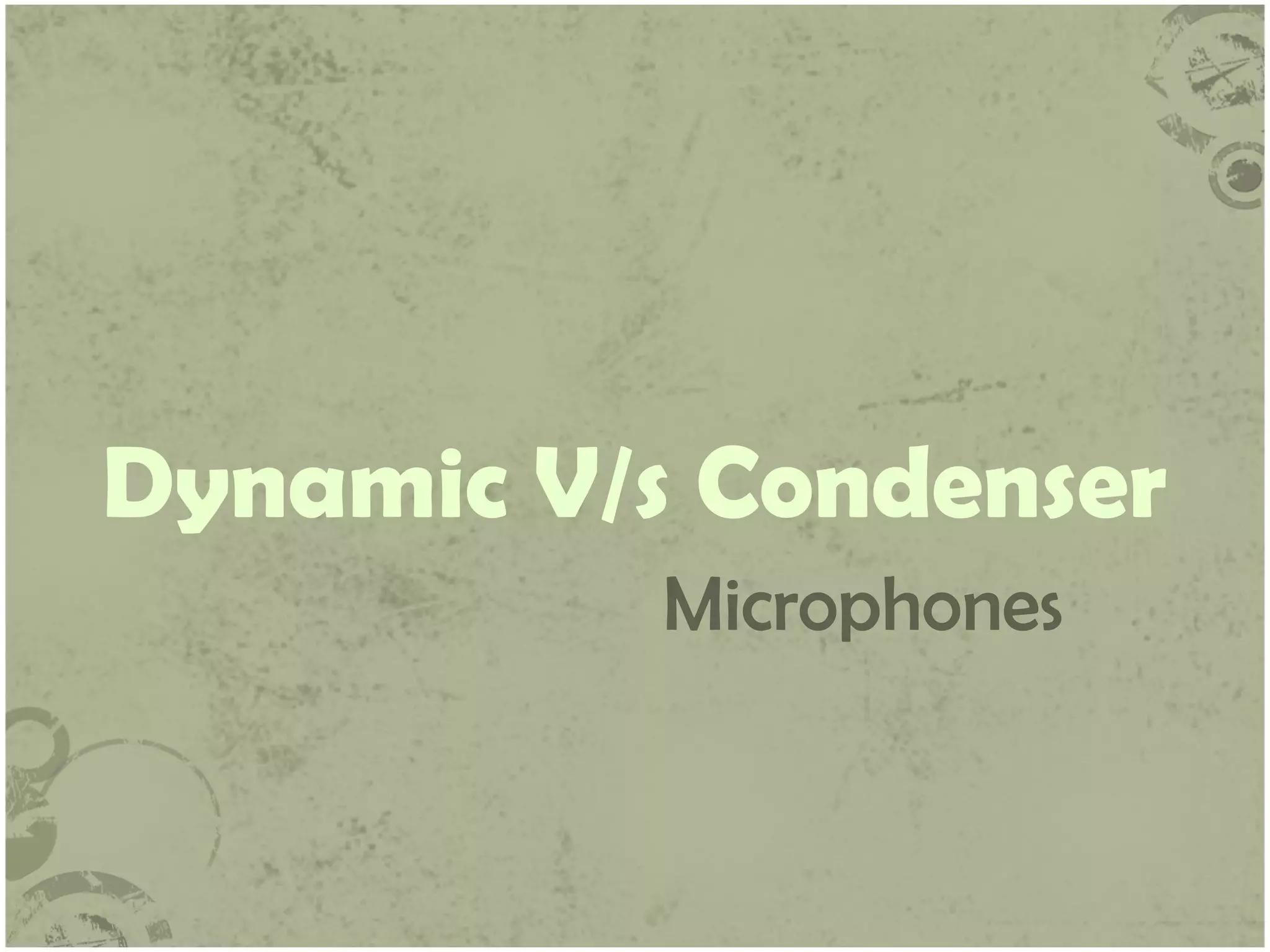 Microphones | PPT