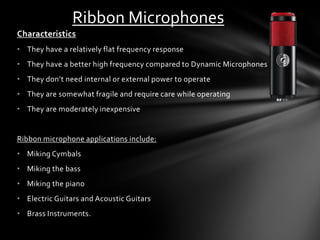 Microphones an introduction | PDF