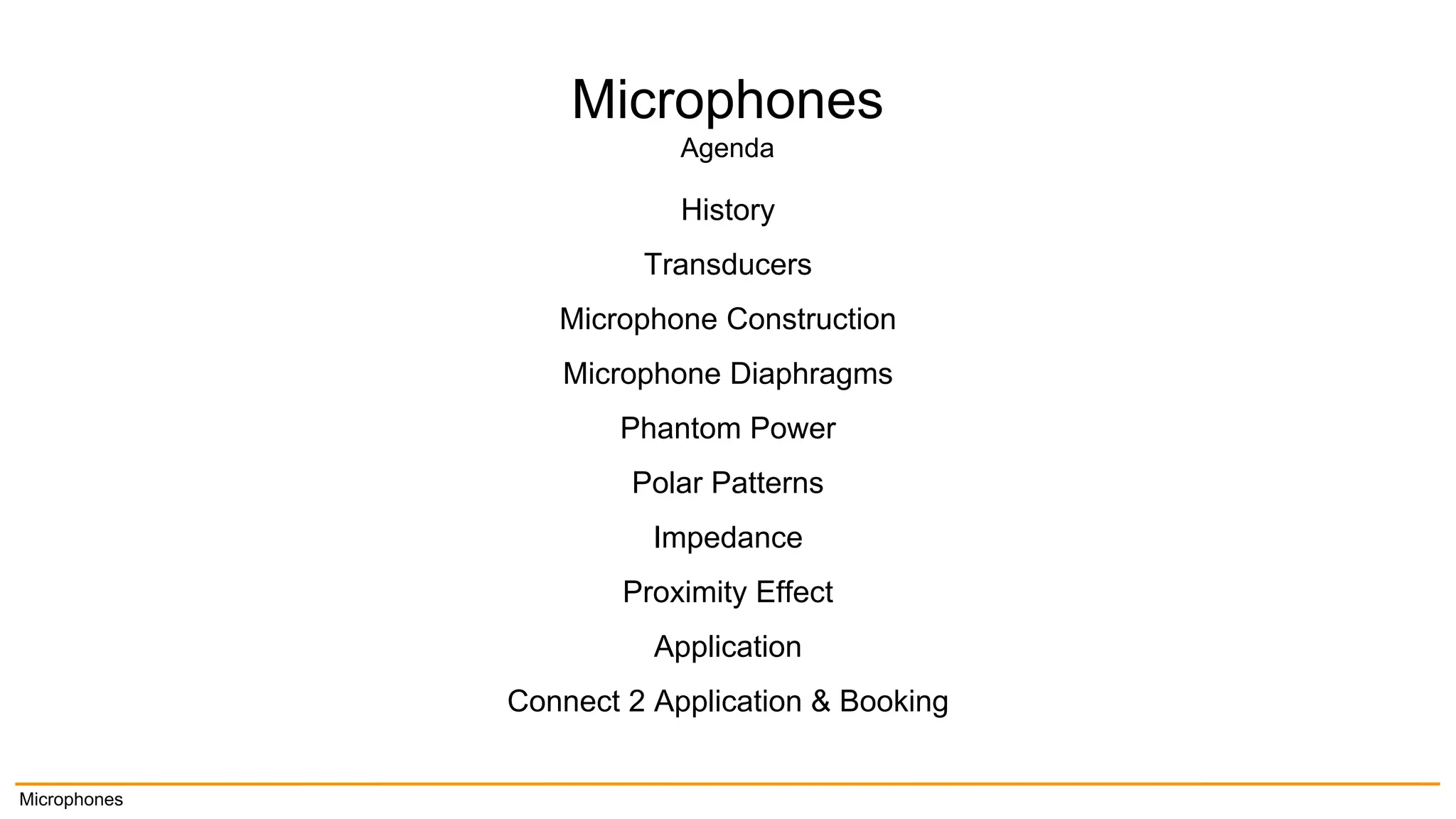 An Introduction to Microphones | PPTX