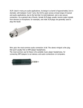 Microphones | DOCX | Digital Audio | Computer Software and Applications