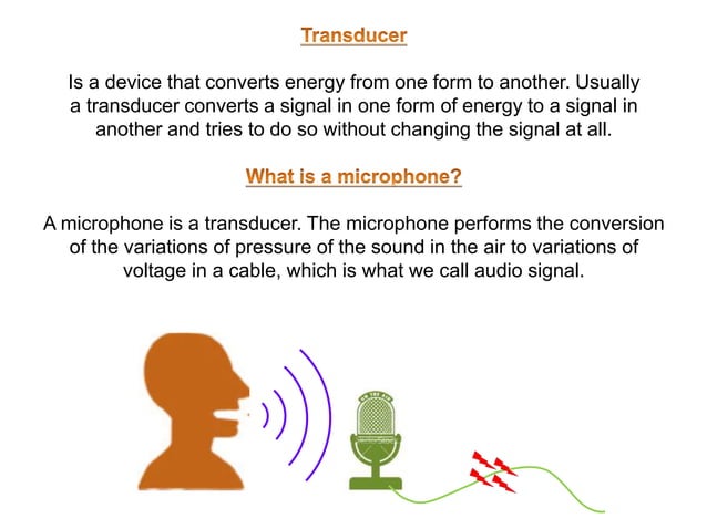 Microphones | PPTX | Digital Audio | Computer Software and Applications