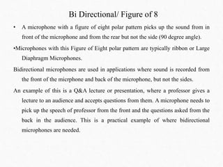 Microphones and its types | PPTX