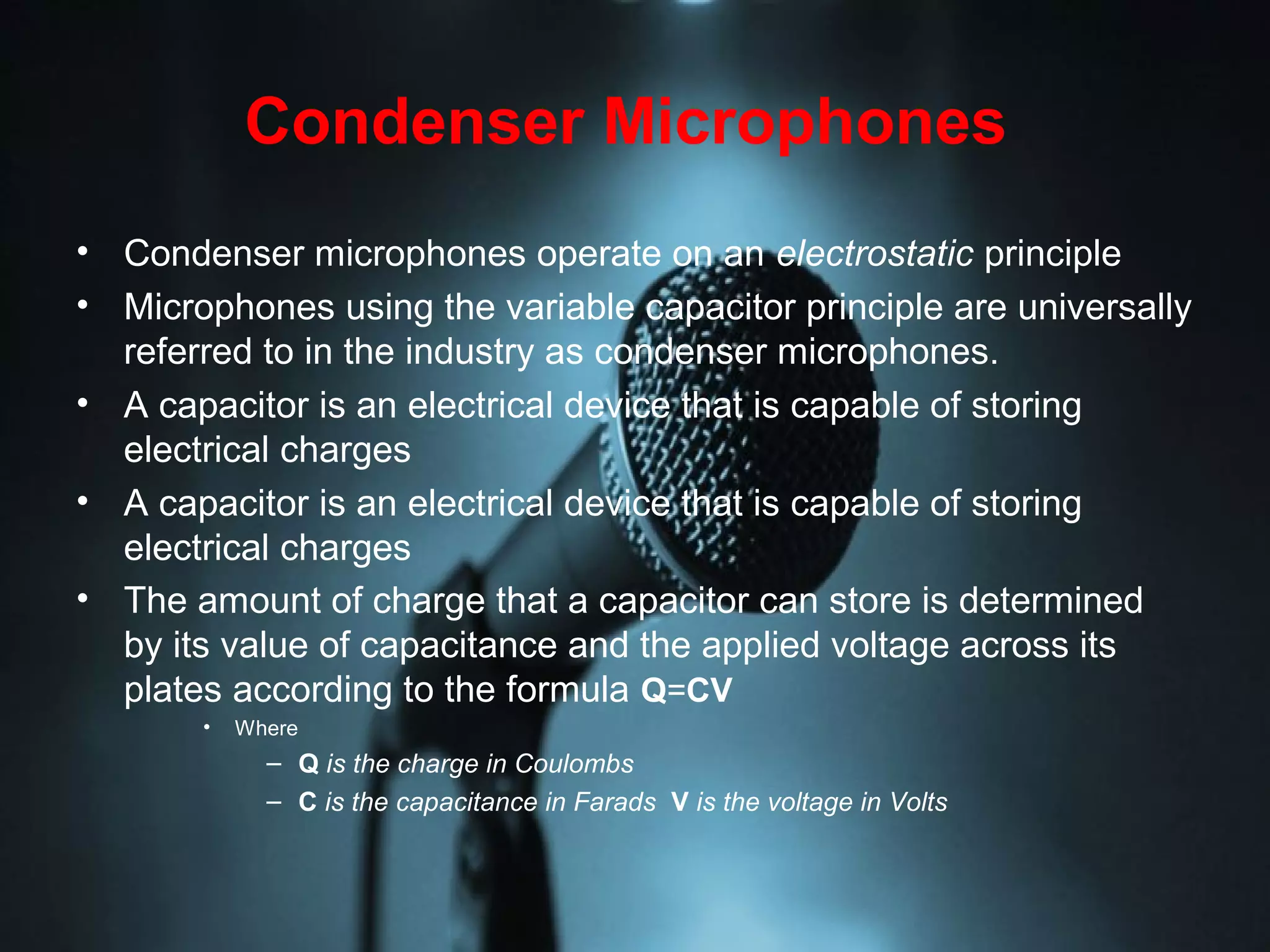 Microphones and miking techniques | PPT