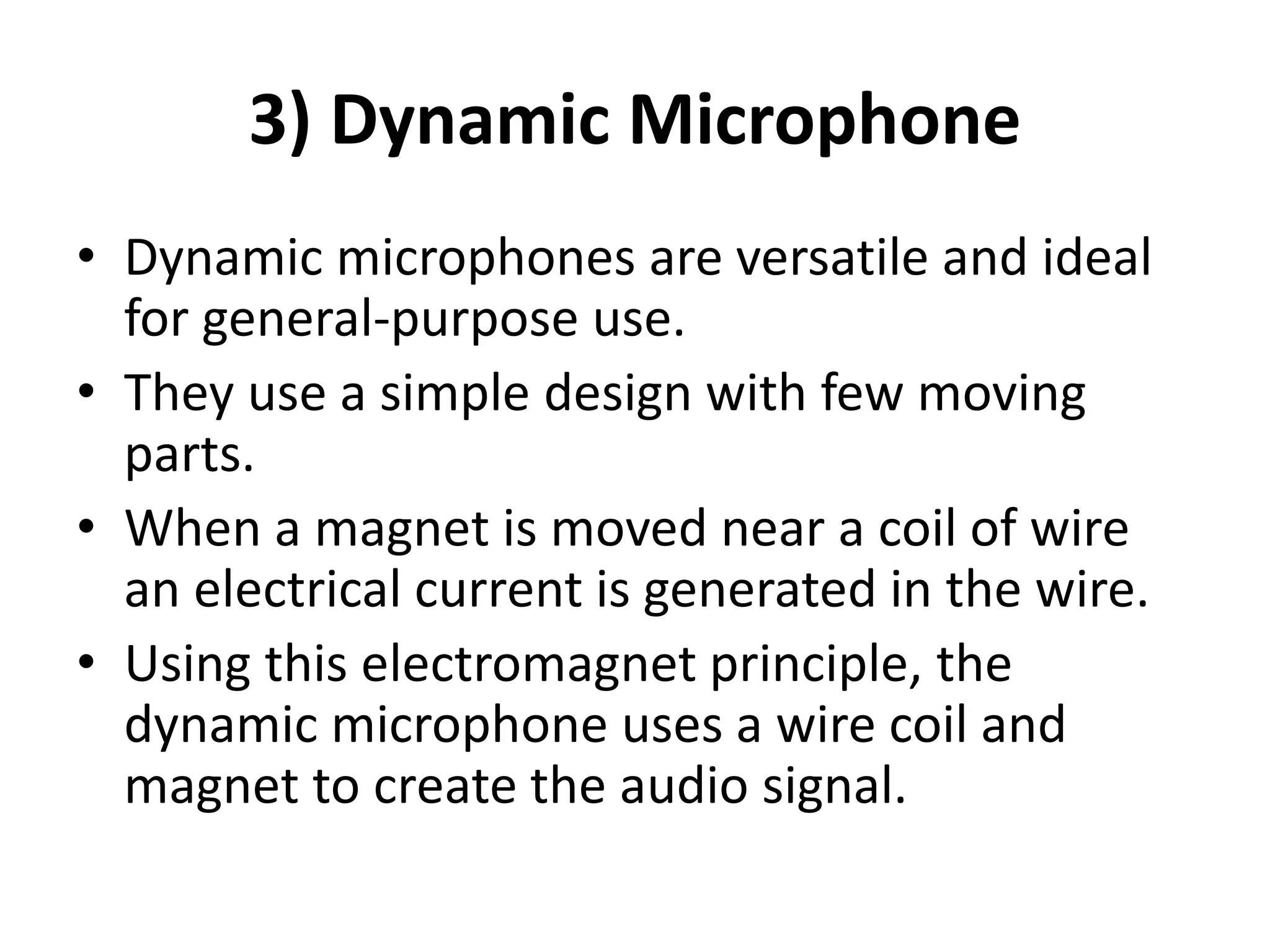 Microphones and speakers | PPTX