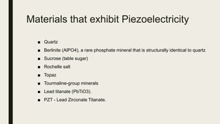 Micro piezo motors | PPTX
