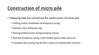 Micropile | PPTX