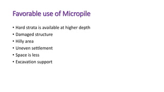 Micropile | PPTX