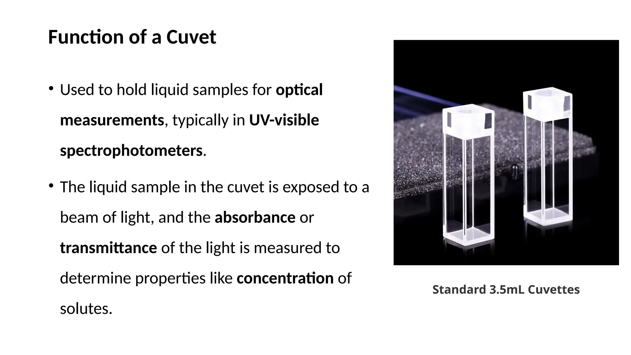 Micropipette and Cuvet- standard operating procedure | PPTX