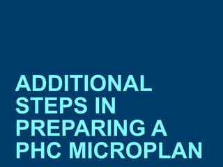 Microplanning | PPT