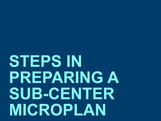 Microplanning | PPT