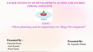 Micro planning ppt which describe about the planning.pptx