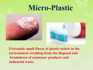 Micro plastic | PPTX