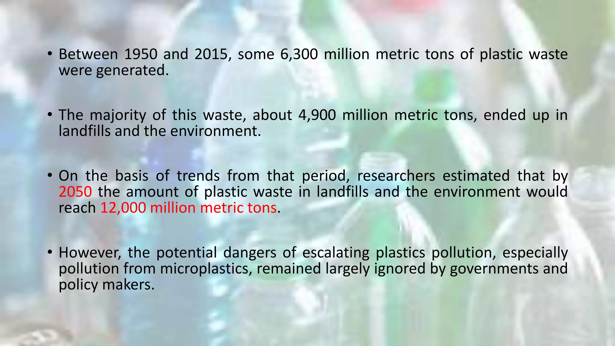 Microplastics | PPTX