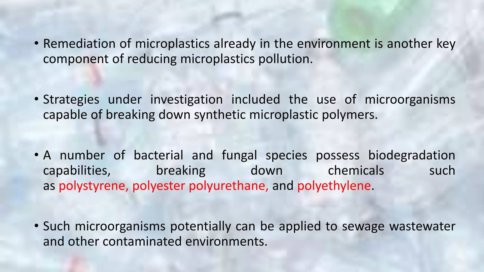 Microplastics | PPTX
