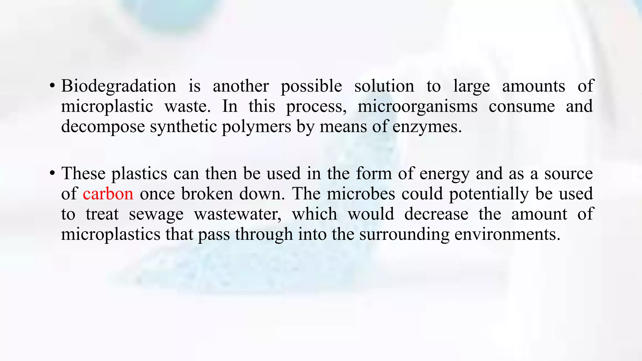 Microplastics | PPTX