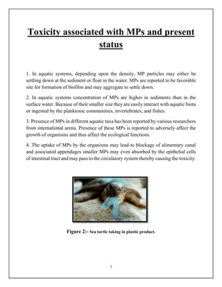 STUDY ON MICROPLASTIC CHALLENGE – INDIAN STATUS AND SOLUTIONS | DOCX