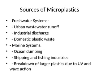 Microplastic Ingestion in Freshwater vs. Marine Fish: A Comparative ...