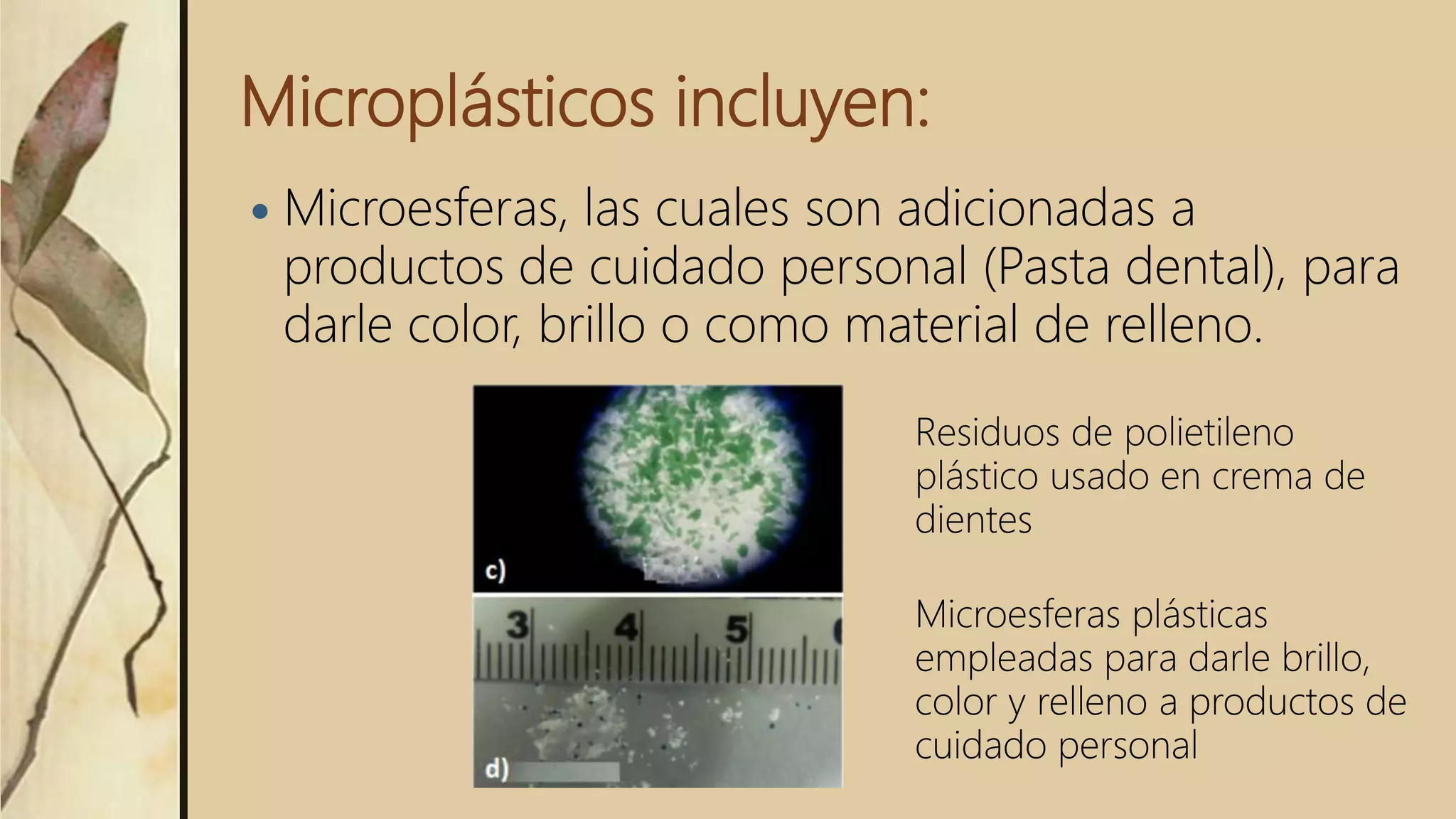 Microplasticos en el suelo | PPTX
