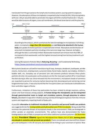 Microplastic : review article | DOCX