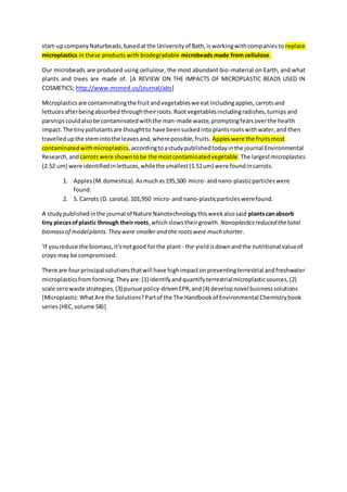 Microplastic : review article | PDF