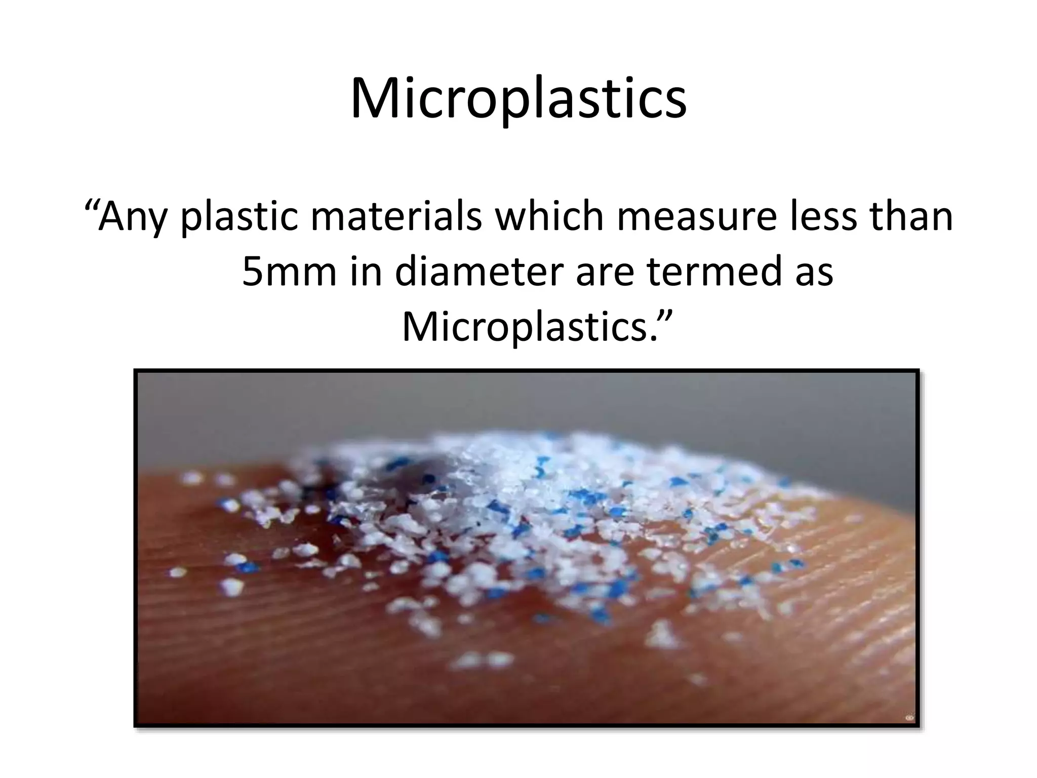 Microplastics | PPTX