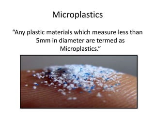 Microplastics | PPTX