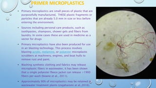 Microplastics | PPTX