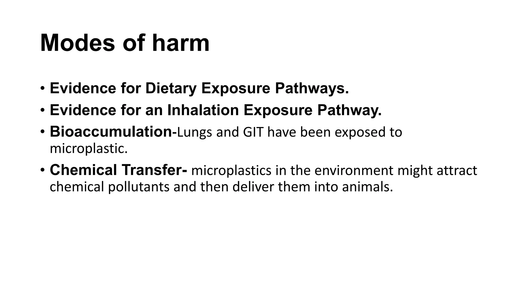 Microplastic Are Everywhere- But Are They Harmful | PPTX