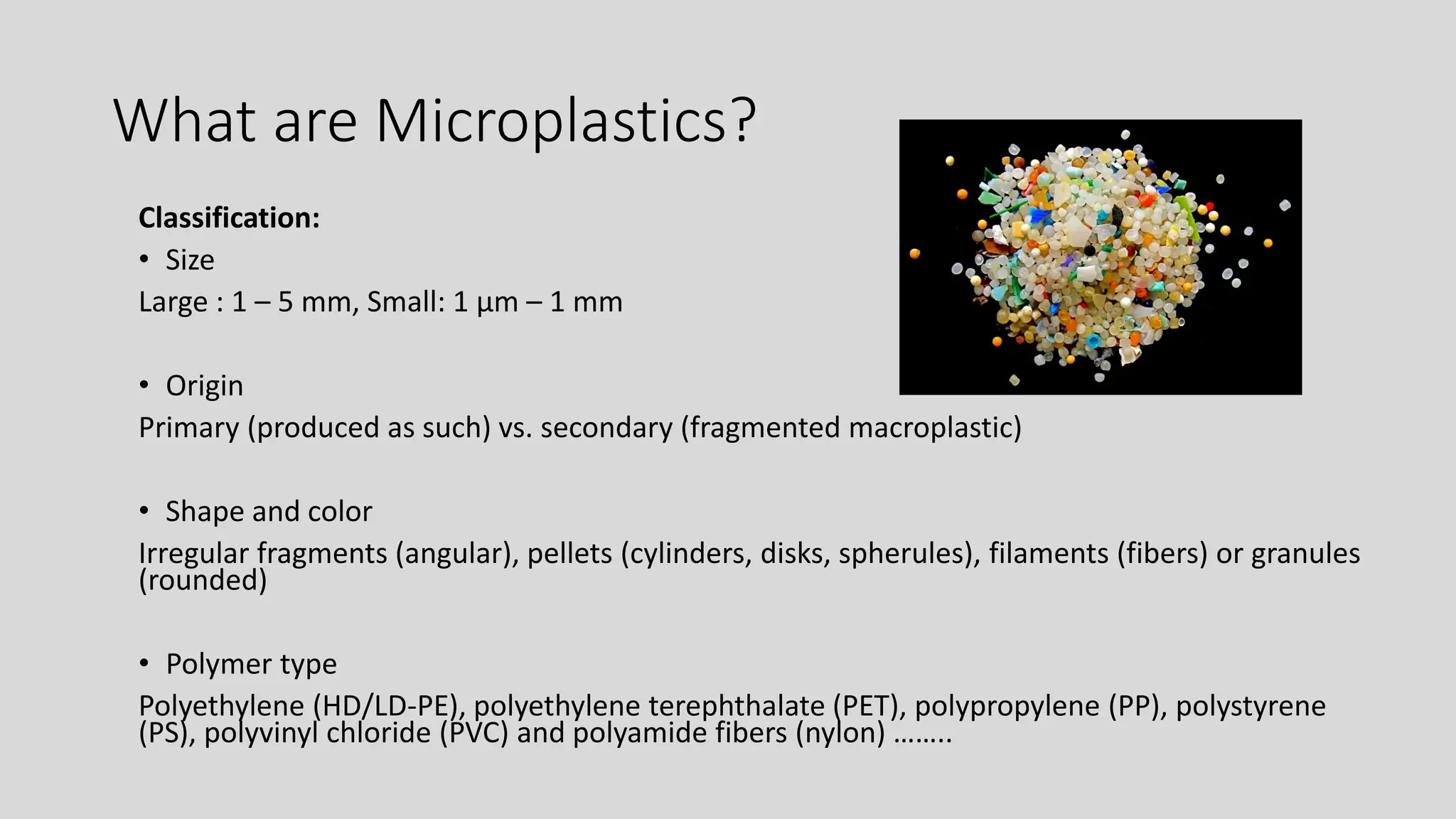 Microplastics In Freshwater Environment Pdf