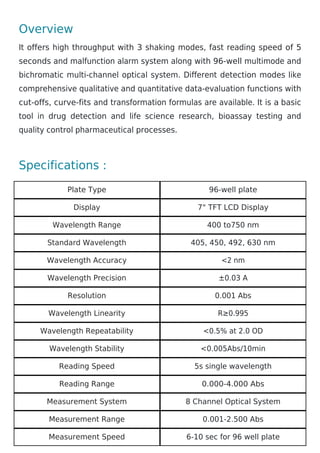 Microplate-Reader | PDF | Physics | Science
