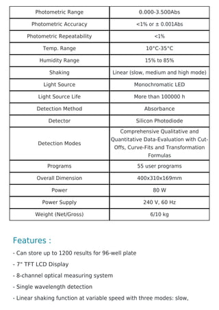 Microplate-Reader | PDF | Physics | Science