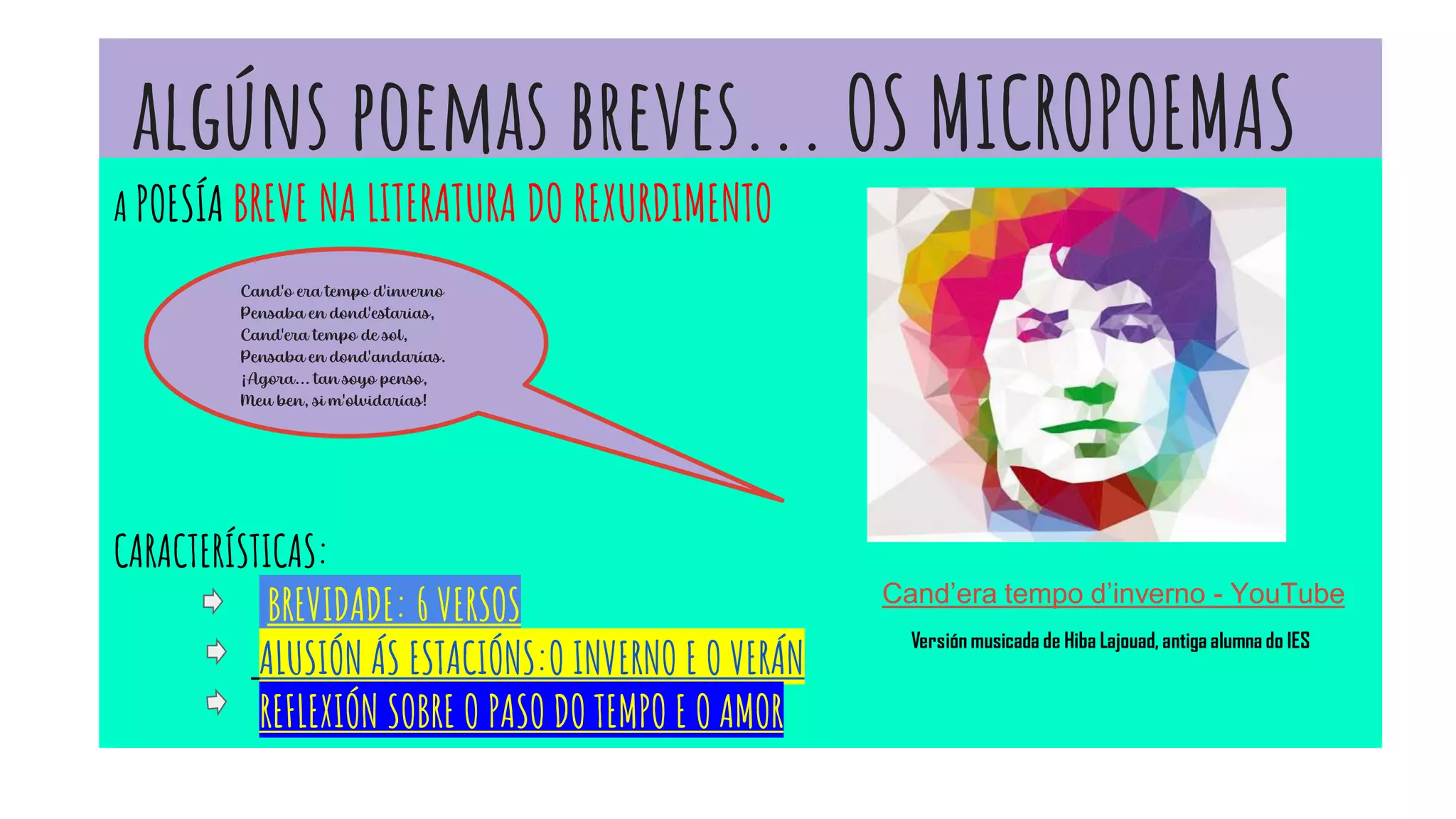 Haikus e micropoemas (guía) | PPT