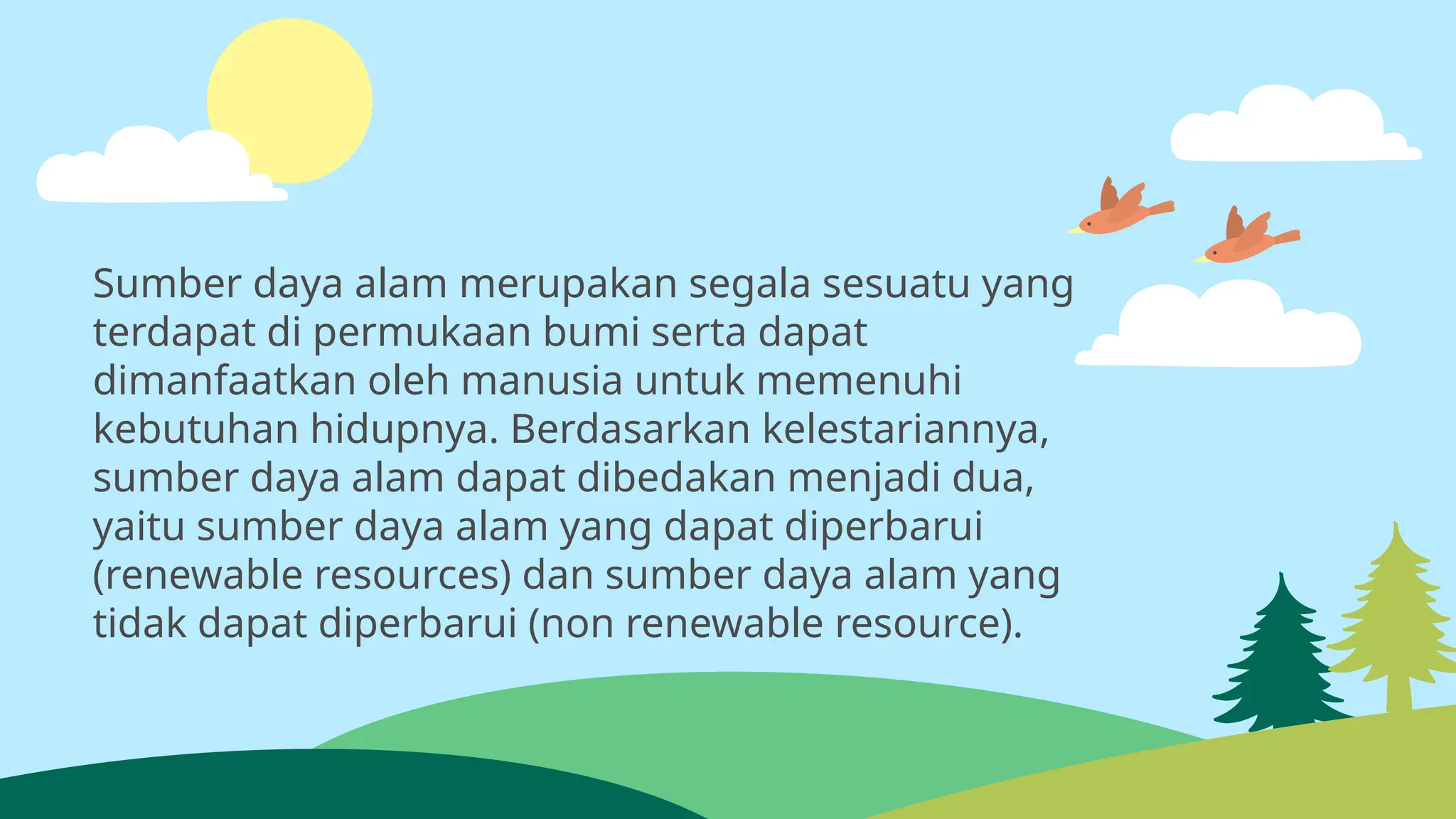 Perubahan potensi Sumber daya alam di indonesia | PPTX
