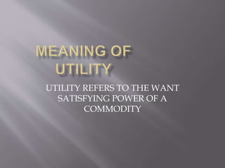 utility | PPT