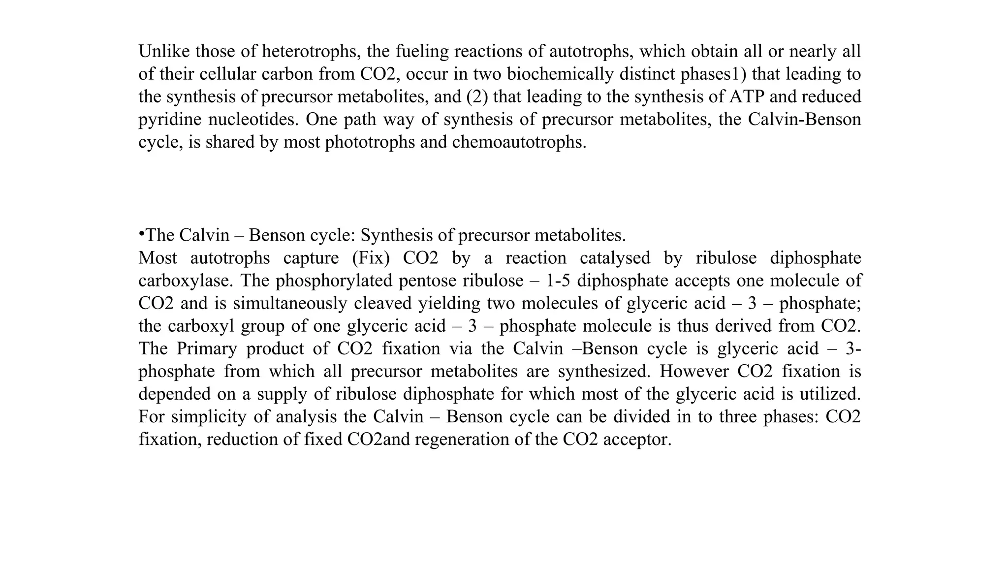 Basic Energy Yielding Mechanism of Chemoautotrophic & Photoautotrophic ...