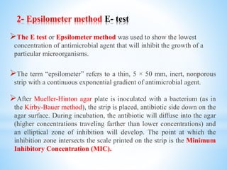 Micro practical /anti microbial sensitive test | PPT