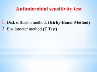 Micro practical /anti microbial sensitive test | PPT