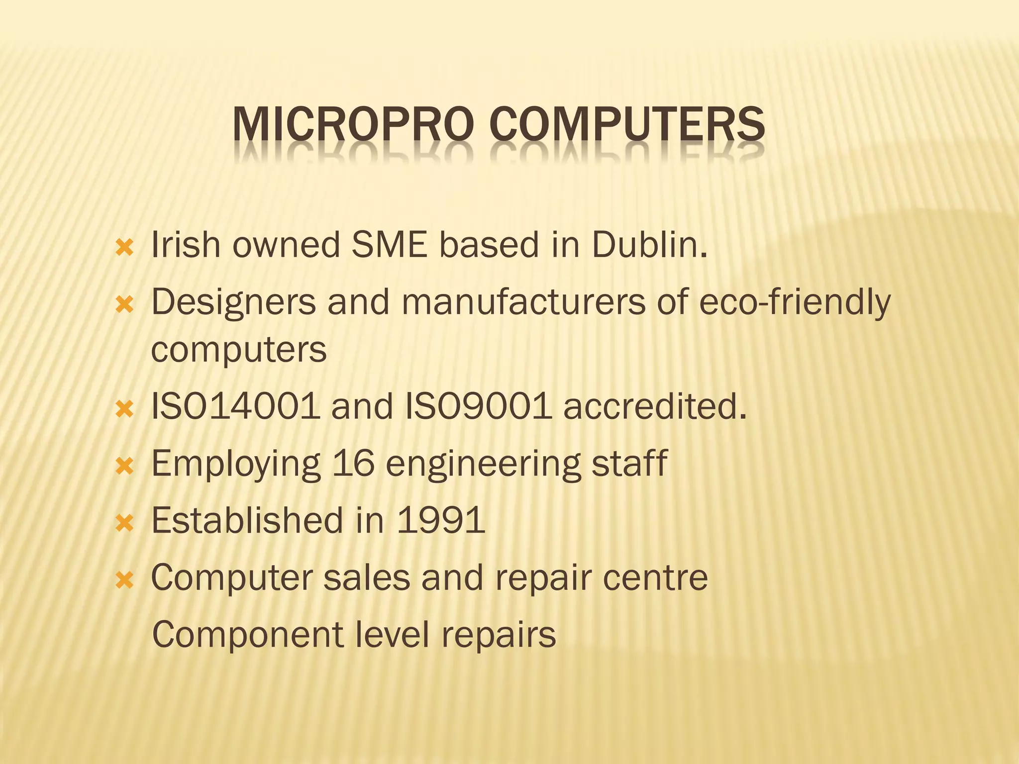 MicroPro Computers – Anne Galligan | PDF