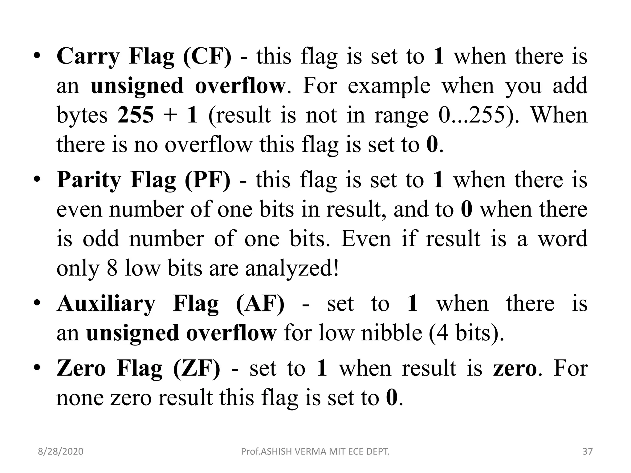 Microprocessor 8086 Cover Unit I | PPT