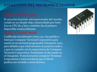 Microprocesador | PPTX