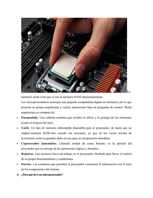 Microprocesador | PDF