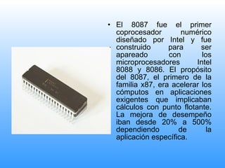 Microprocesador intel | PPT