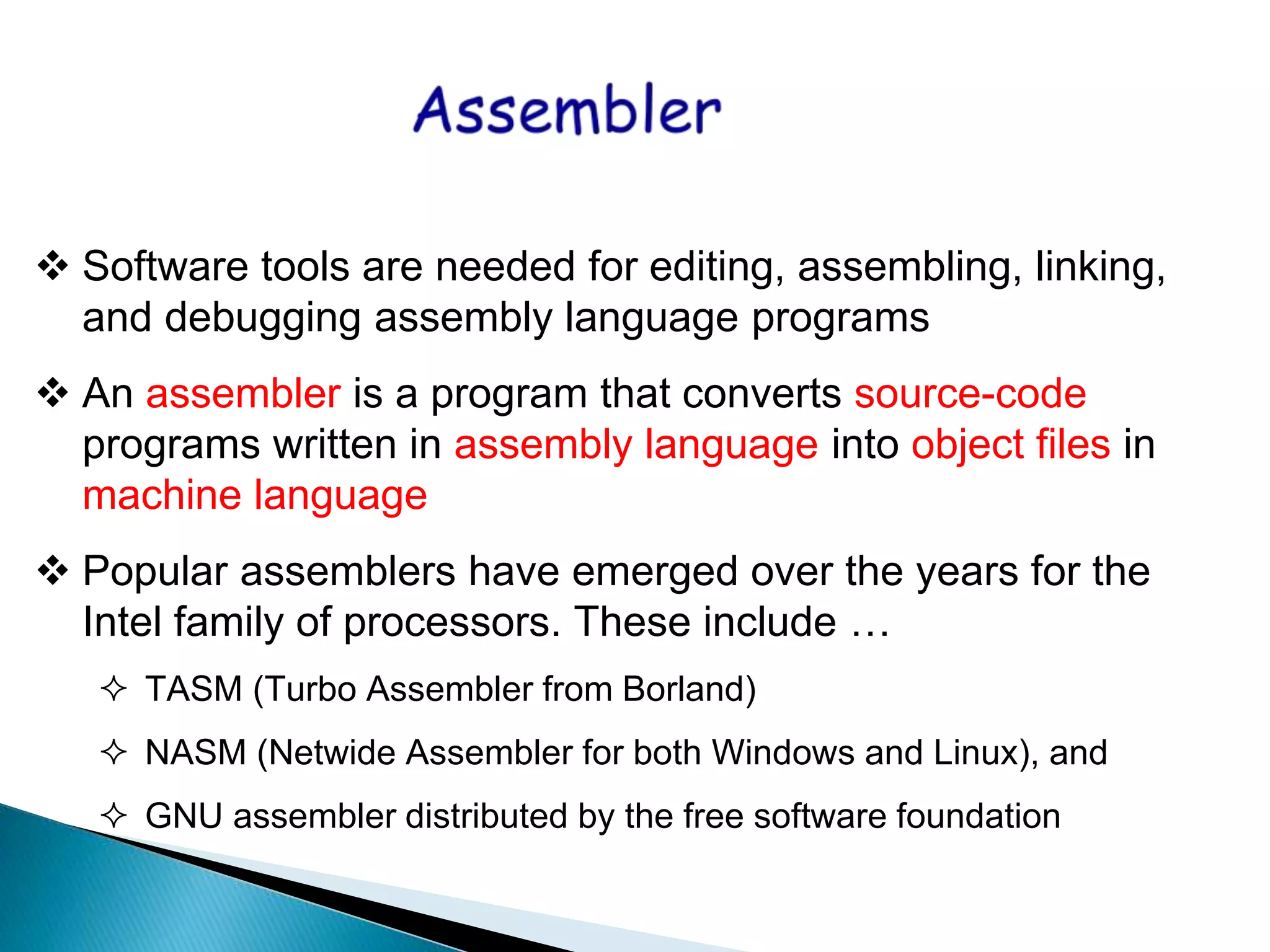 Assembly Language | PPTX