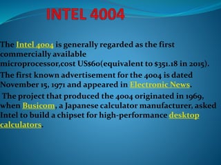 Microprocesser | PPTX