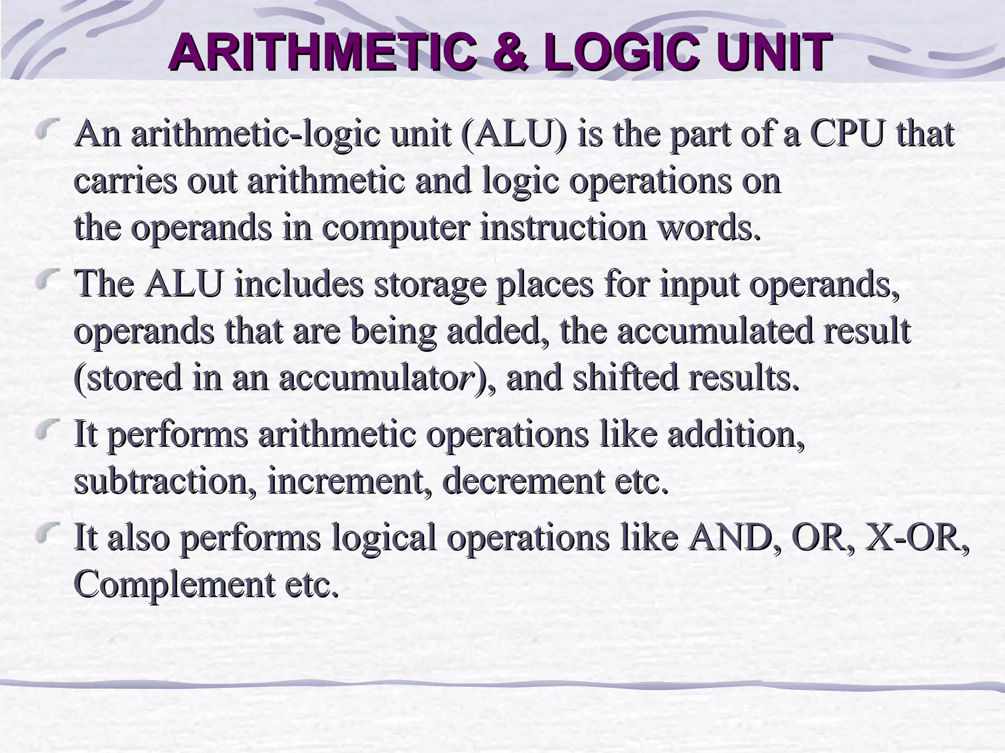 Microprocessor | PPT