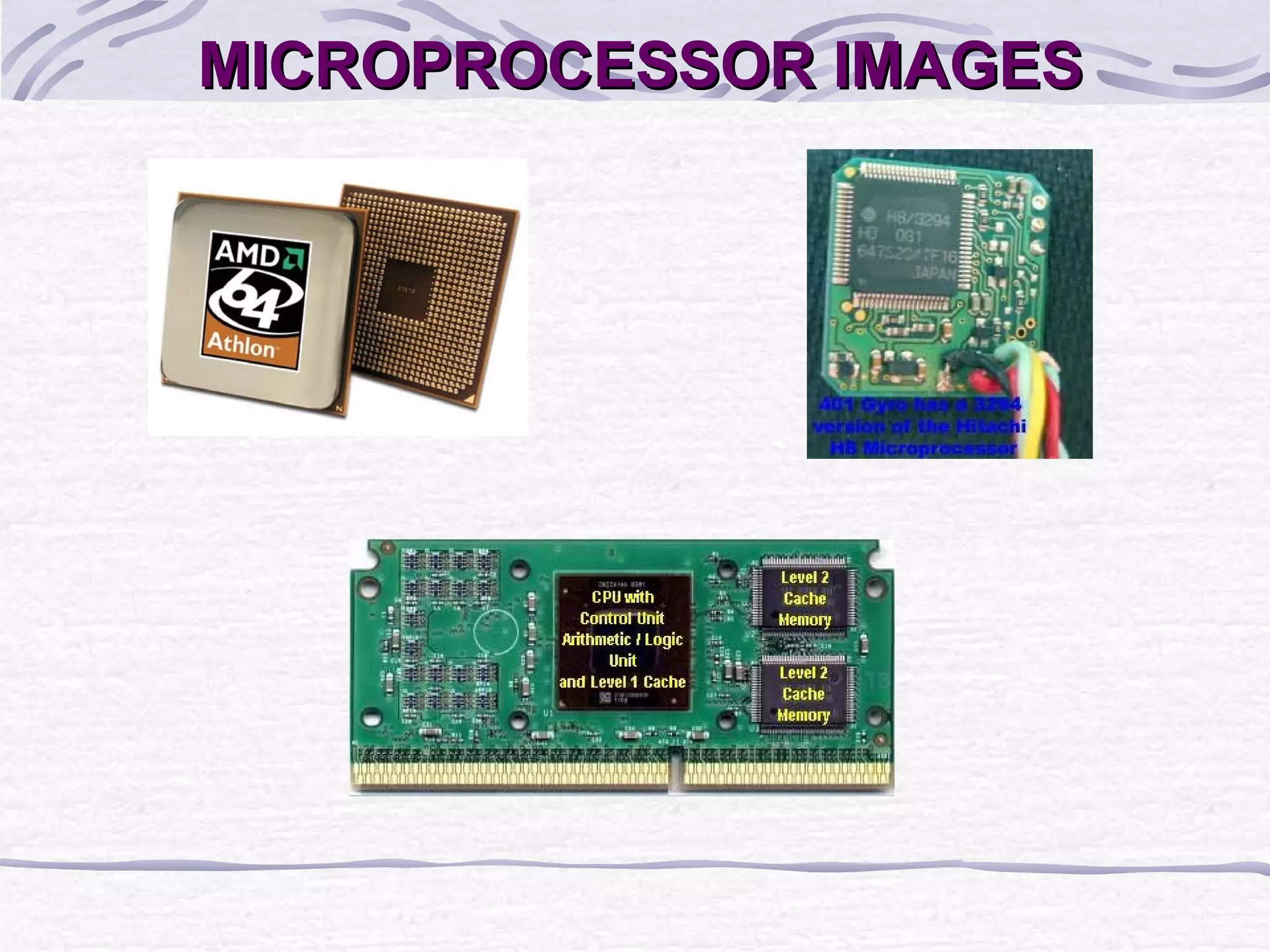 Microprocessor Ppt Operating Systems Computer Software And