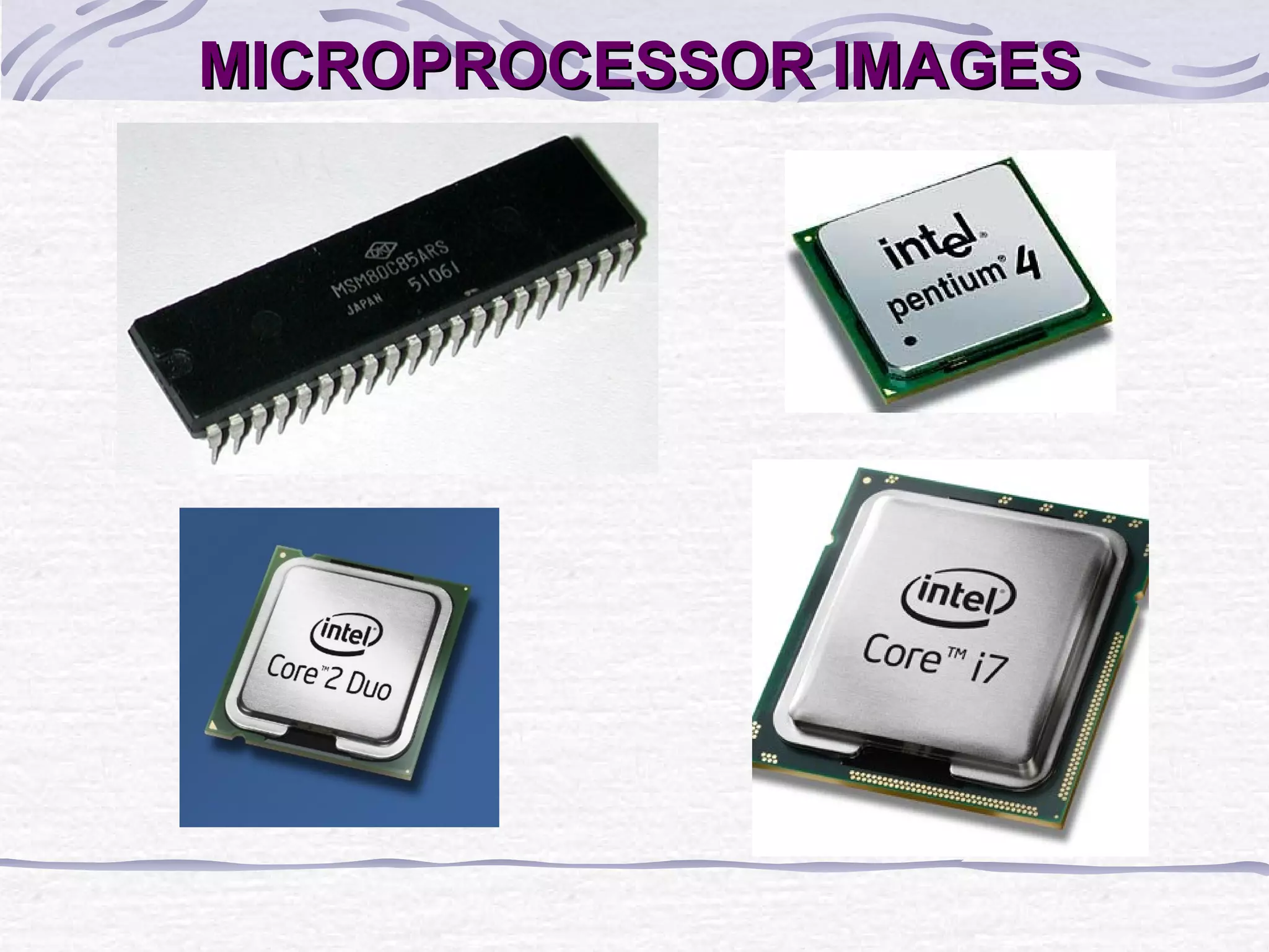Microprocessor | PPT