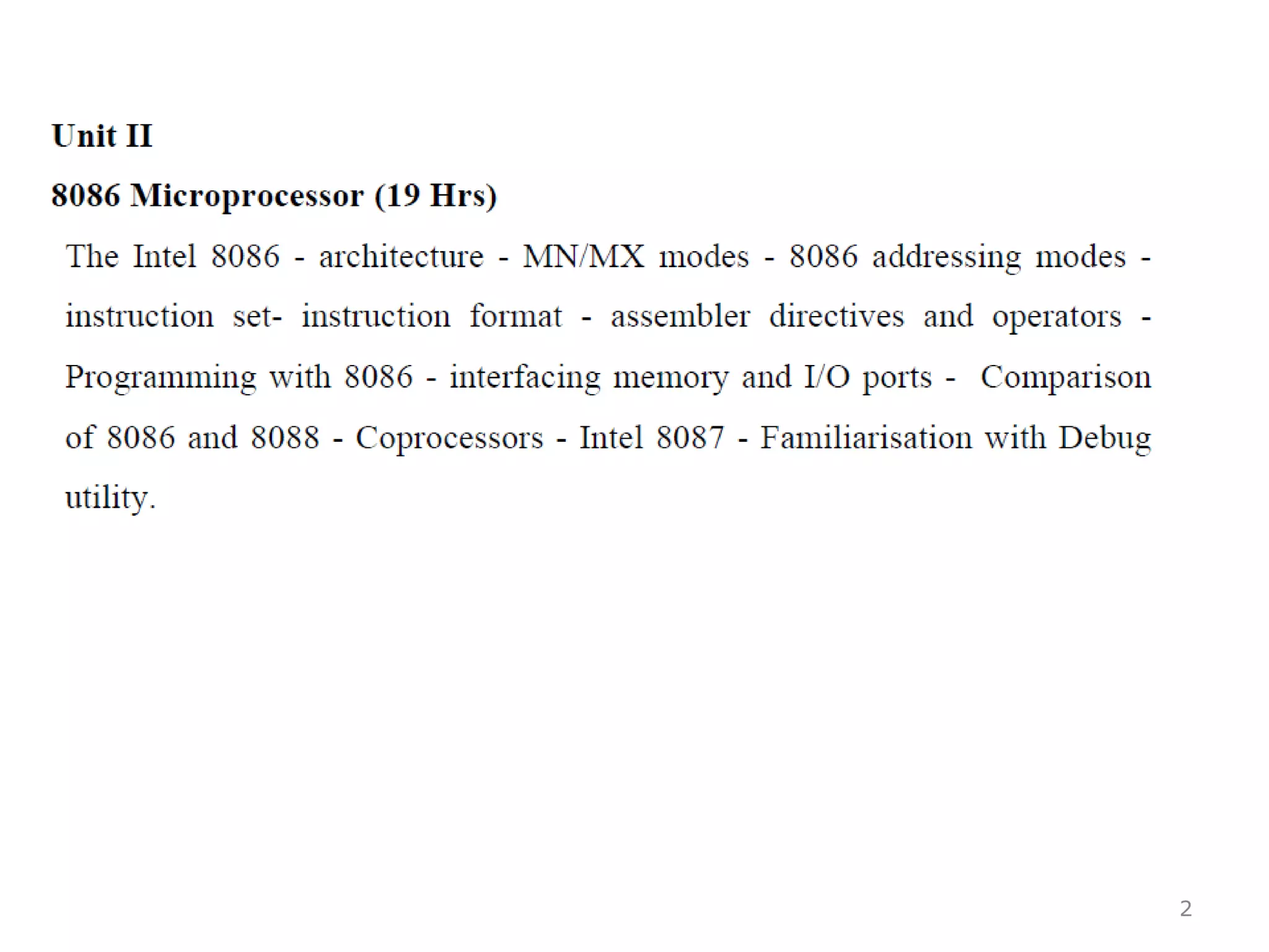 8086 Microprocessor | PPTX