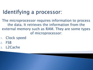 Microprocessor | PPTX